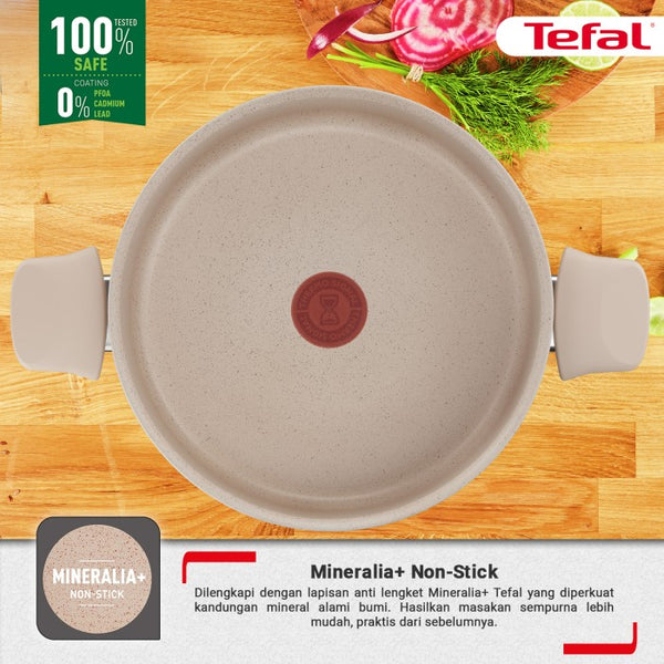 Delight Stewpot 24cm + Lid - Premium Cookware - tefal indonesia