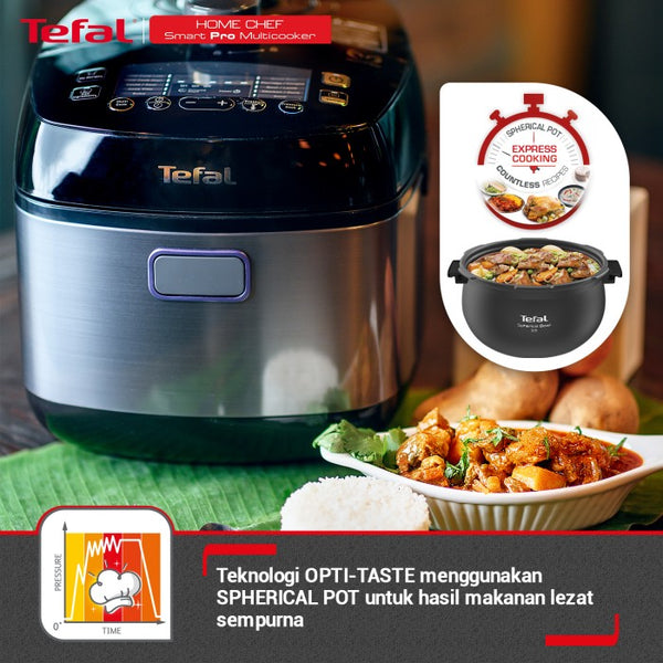 EPC Home Chef Smart Pro CY625 - Pressure Slow Cooker / Presto - tefal ...