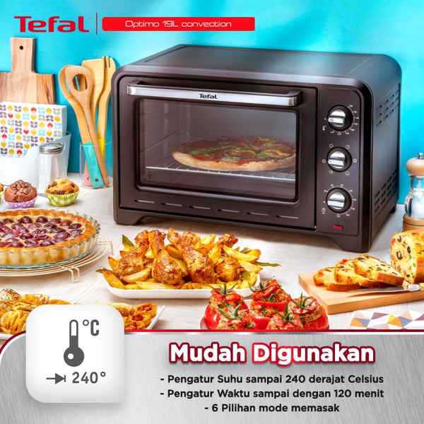 Optimo 19L OF444 - Oven Listrik / Electric Oven - tefal indonesia