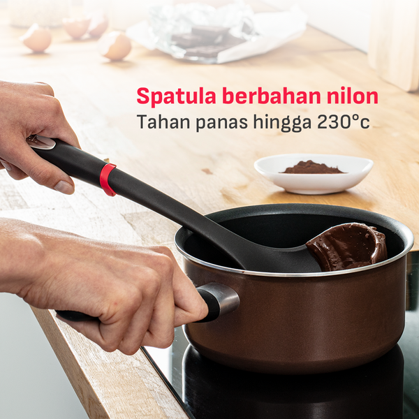 Tefal Ingenio Kitchen Tools Spatula Set Of 4 - tefal indonesia